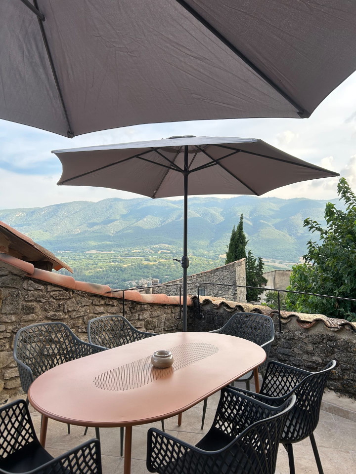 Maison Provençale Vue Imprenable Sur Le Luberon - Rustrel
