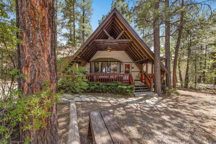 Antelope Leap - The Coziest A-frame In Pines - Munds Park, AZ