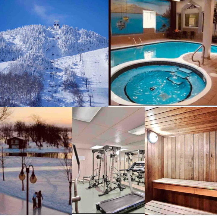 Bord De Lac, 2 Chambres, 6 Pers, Ski, Spa, Piscine, Sauna - Magog