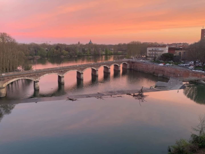 Elegant 2-bedroom In The Center, With Garonne View And Parking - Toulouse