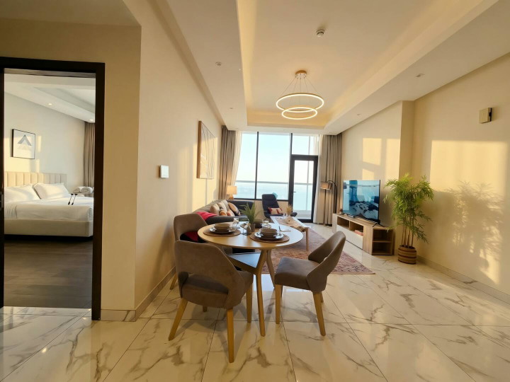 1br Sky-high | Apartment With Full Sea View - Bahreïn