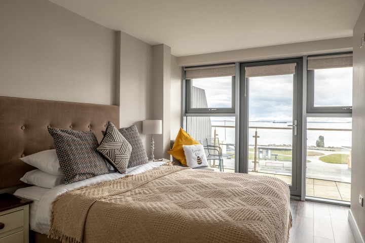 2-bed Deluxe Sea View Self-catering Apartment - Galway