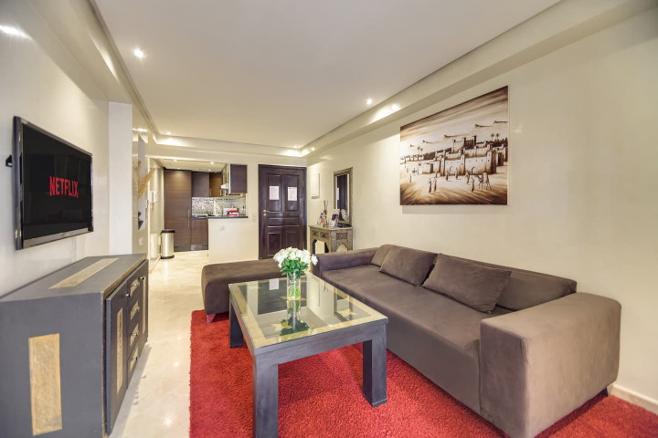 Luxury Apartment: Swimming Pool + Free Transfer - Marrakech