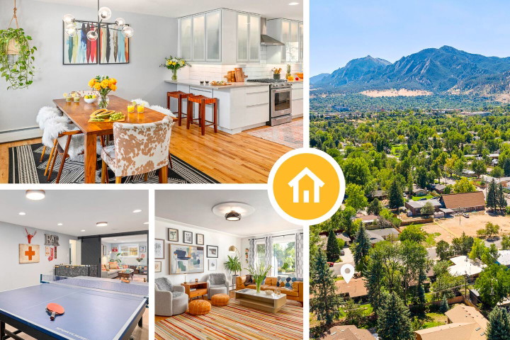 Home W/ping Pong & Foosball  5 Min To Downtown - Boulder, CO