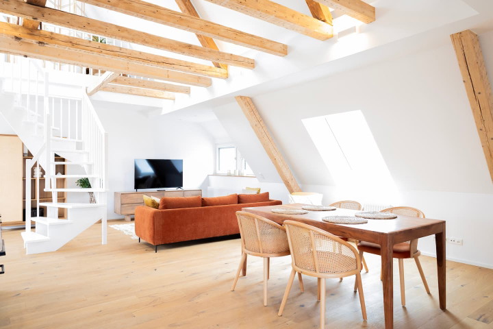 Helles Maisonette Mit Terrasse I Augsburg City - Augsbourg