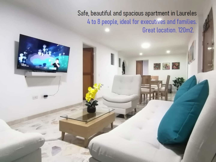 Laureles · 4br · Elevator · 3 Baths · Up To 10 - 메데인