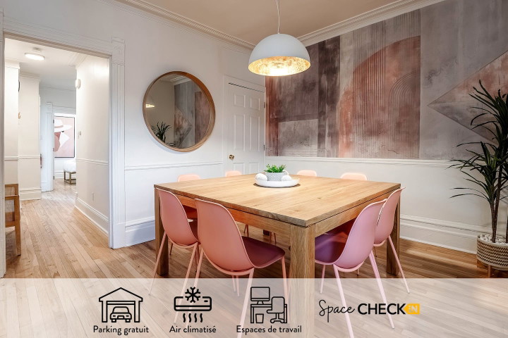 Zena Habitat Iv | Parking+charging |Ac| Workspaces - Montreal