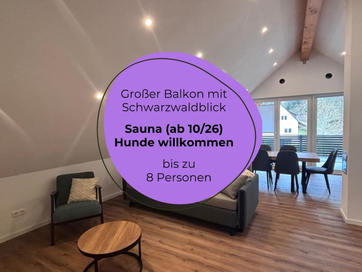 Vierwald Panorama Für 8 | Sauna (Okt. 26) | Hund - Alpirsbach