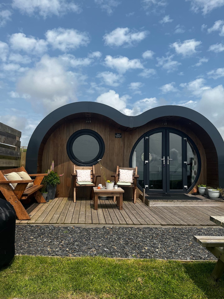 Luxury Twin Pod With Stunning Ocean View - Pembrokeshire