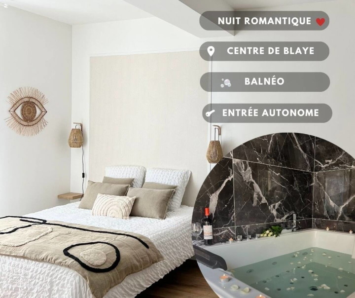 Grande Suite Avec Jacuzzi/balneo - Blaye