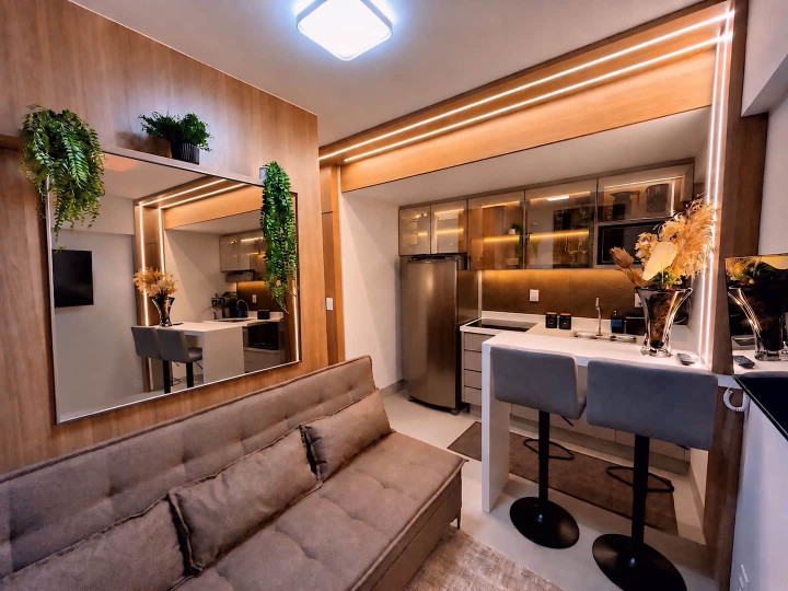 Studio Novo & Moderno | Conforto, Sofisticação! - Uberlândia