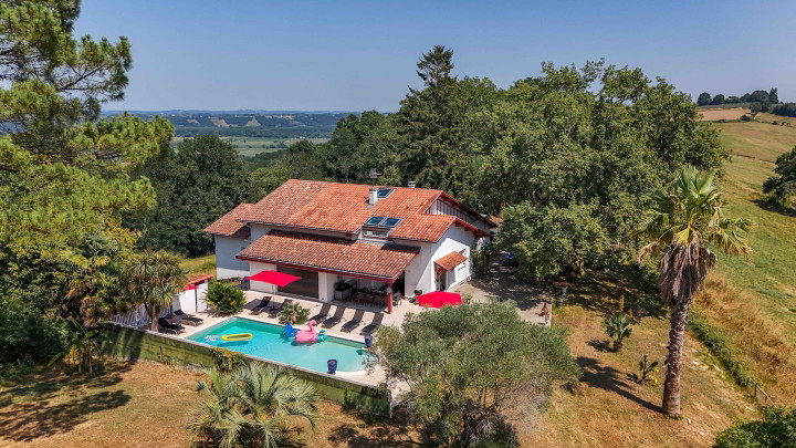 La Maison Des Petits Oiseaux-vue Panoramique - Hasparren