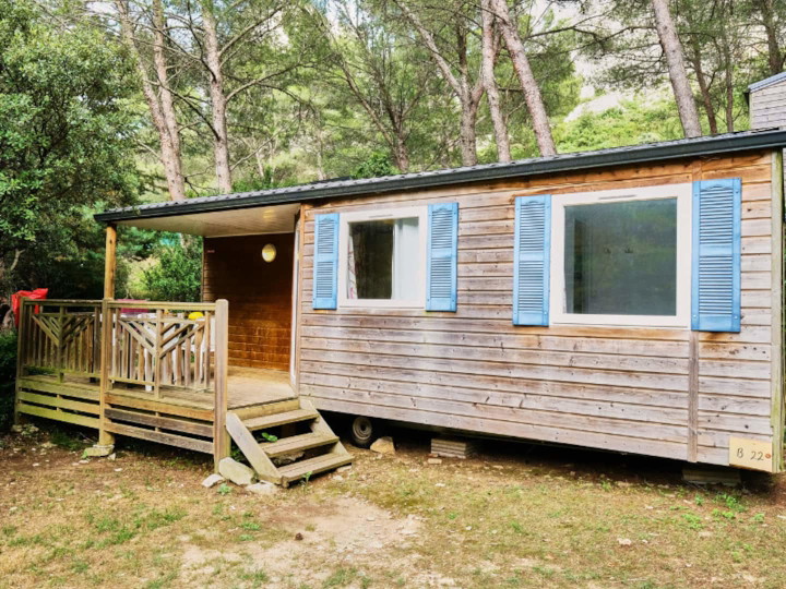 Mobil Home Cosy 3 Pièces 4 Personnes Climatisé - Orgon