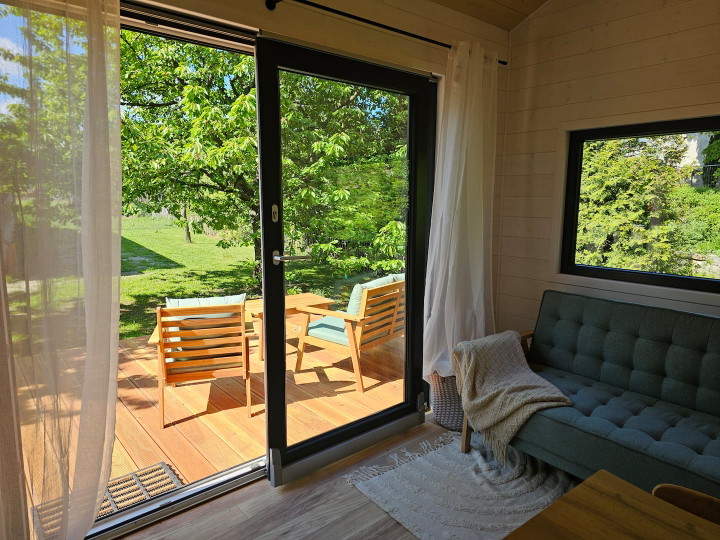 Tiny House Mit Klimaanlage In Privater Atmosphäre - Senftenberg