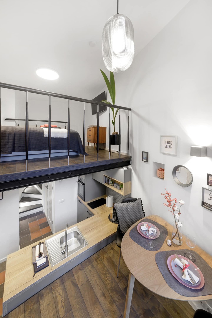 Little Tower Studio Apartment In Vilnius Old Town - Lithuania