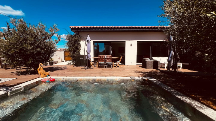 New House With Pool. - Marseillan