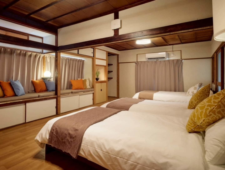 2km To Messe /10beds/160㎡/6-14ppl/5br/wifi/ - Chiba
