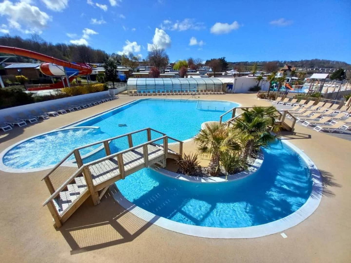 5-star Camping Mobile Home: Swimming Pool And Activities - Houlgate