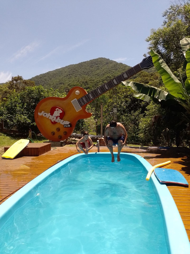 Sítio Em Caldas -Piscina E Quadra De Beach Tênis - Santo Amaro da Imperatriz