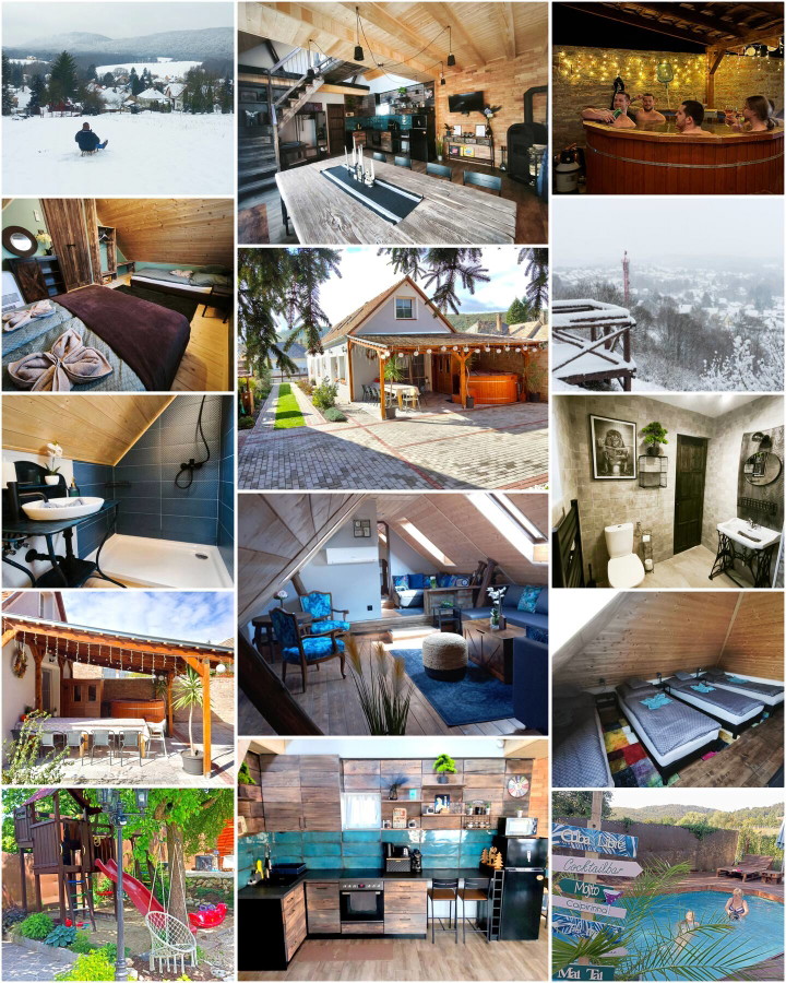 Borostyánkút Wellness Home- Teljes Főépület - Bakonybél