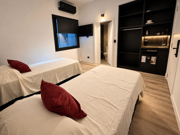 Habitación Twin Con Baño Privado En Bs As - Argentina