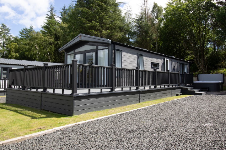 Lodge In Auchterarder | Hot Tub | Gleneagles - Auchterarder
