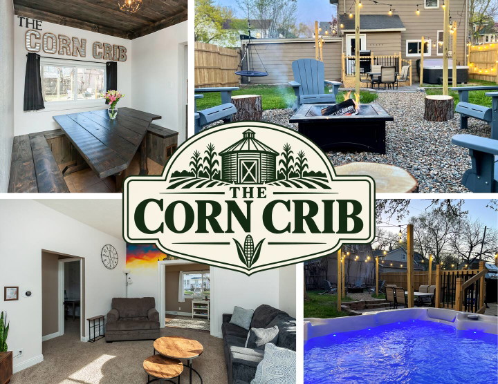 Big Family Retreat! Game Room Hot Tub Bonfire - Des Moines, IA
