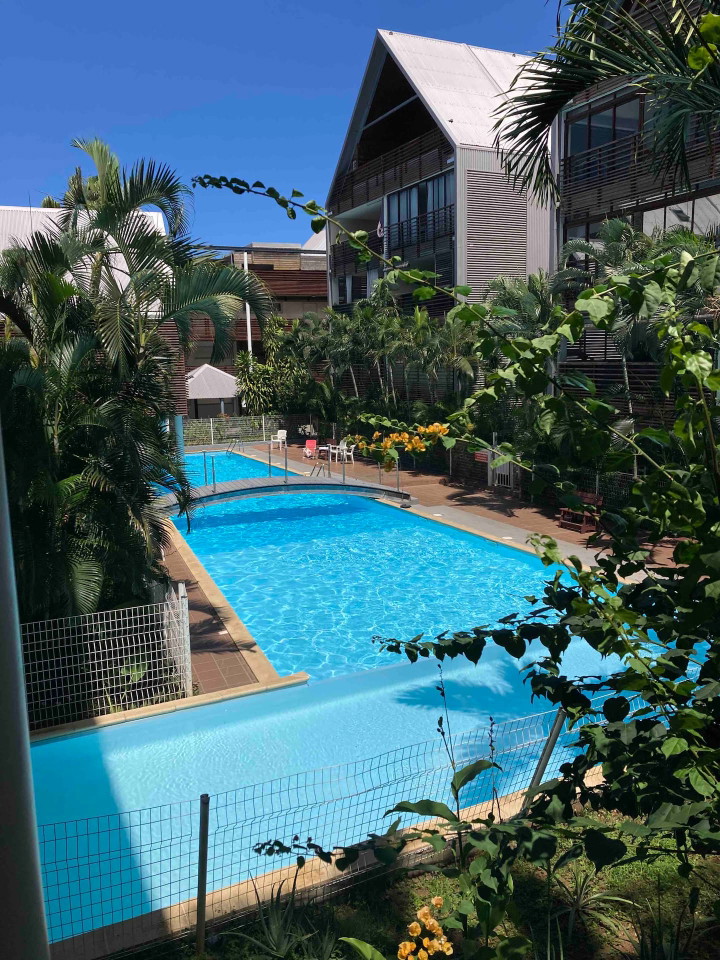 Appart Centre-ville/3 Ch/grande Terrasse/piscine - La Réunion