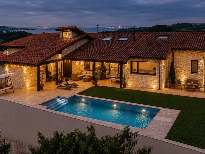 La Carrera, Modern Villa With Pool Cantabria - Polanco