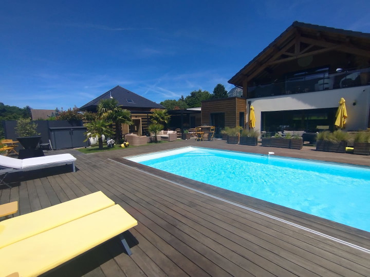 Superbe Villa Piscine Chauffée Spa Sauna Clim - Aix-les-Bains