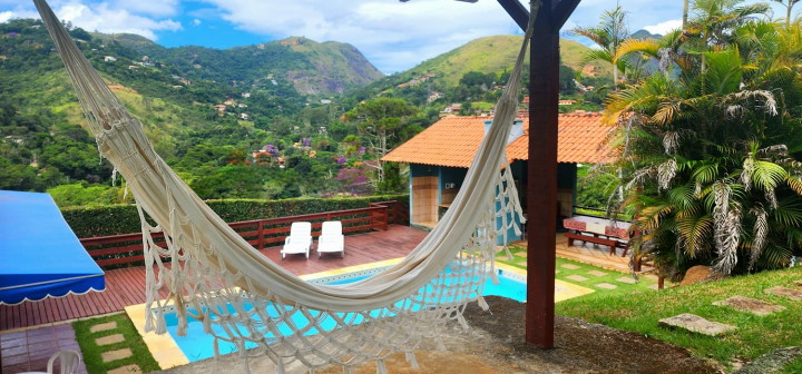Swimming Pool And Barbecue Grill  Itaipava, 6x Interest-free - Petrópolis