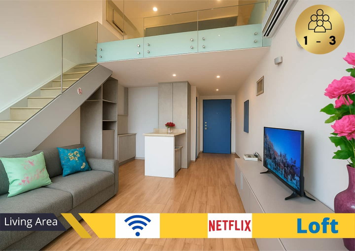 #Sp1, Cozy Duplex, Quiet Stay With Mrt View - Puchong