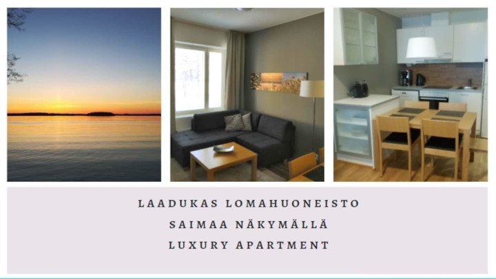 Quality Apartment With Saimaa View - Lux Apartment By Lake - Ruokolahti