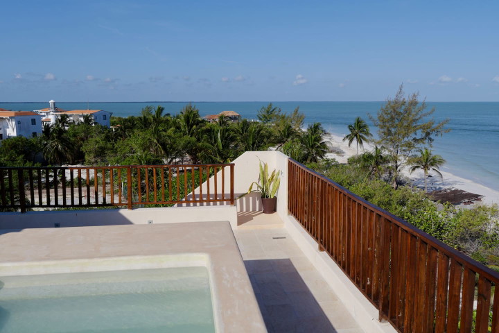 Seaside Penthouse With Private Pool & Sunset Views - Isla Holbox