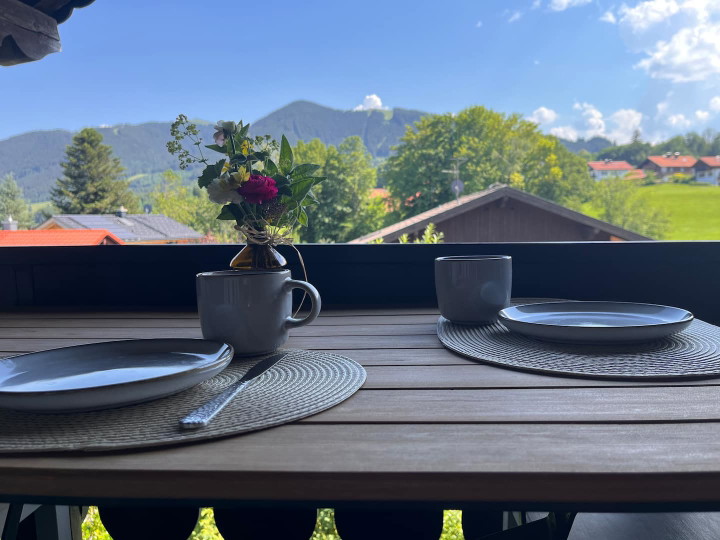 Ferienwohnung Mit Bergblick - Bad Kohlgrub