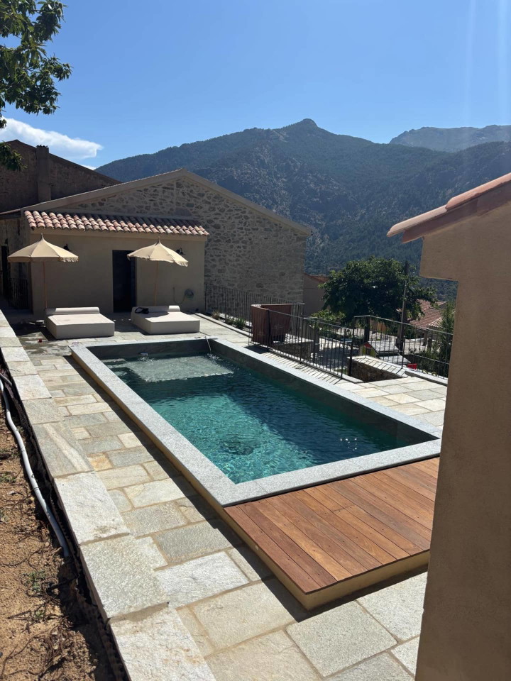 Stone House With Swimming Pool Near Corte - Département Haute-Corse