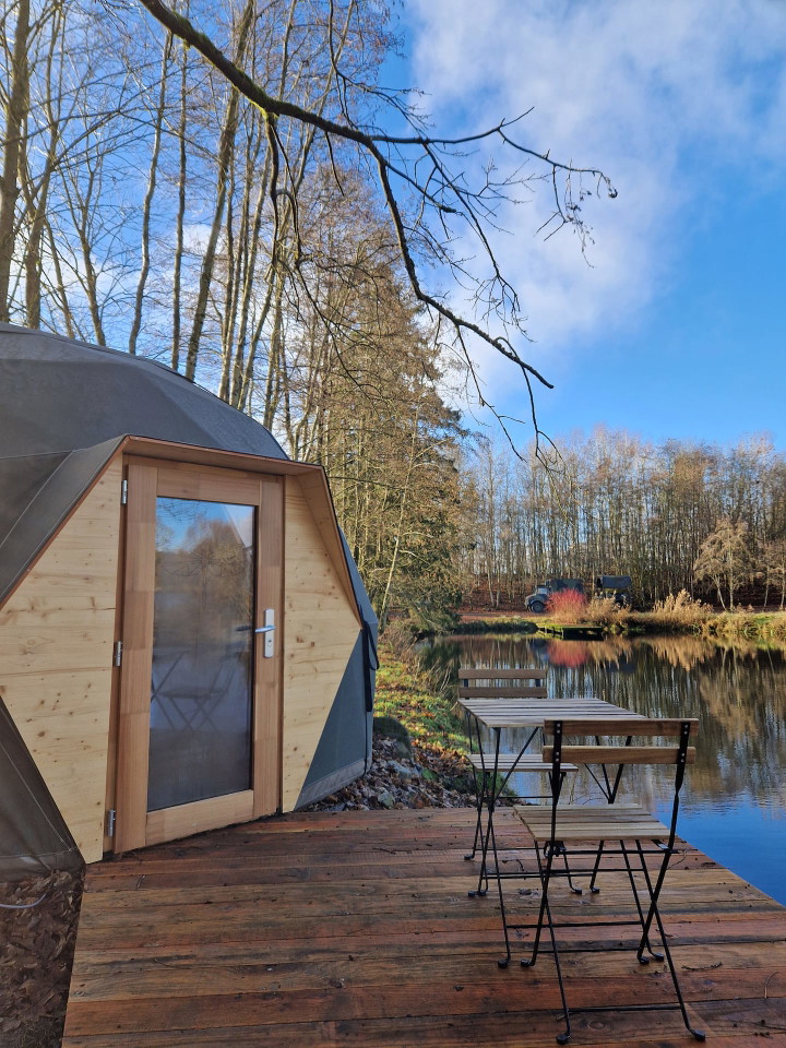ÉCo-lodge "Canard" 2 Pers Avec Bain Nordique - Bastogne