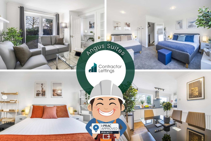 Stylish And Elegant 4 Bedroom House | Angus Suites - Peterborough