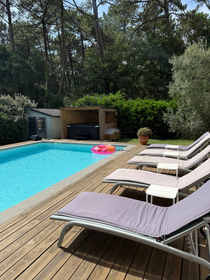 Ondres Villa In Strandnähe Mit Pool Und Spa - Baskenland
