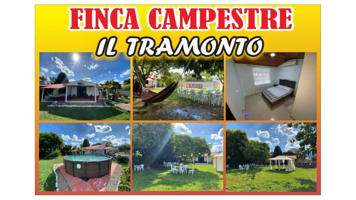 Finca Il Tramonto | Piscina, Descanso Y Diversión - Villavicencio