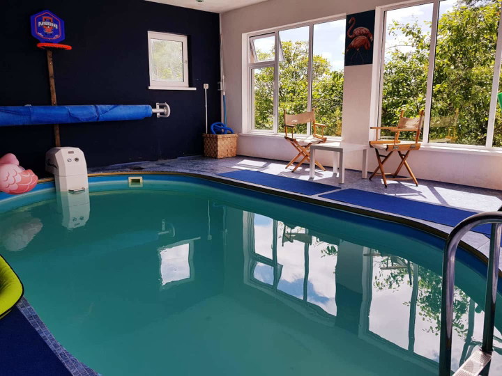 Drineyhouse , Private Indoorpool , Jetty Lake Scur - Ireland