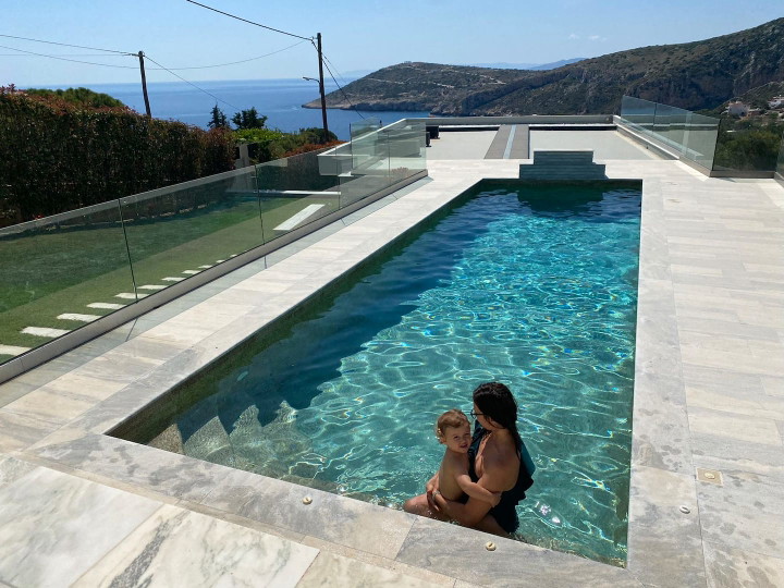 Greece Sea Villa Ena 400m To The Beach-heated Pool - Milos