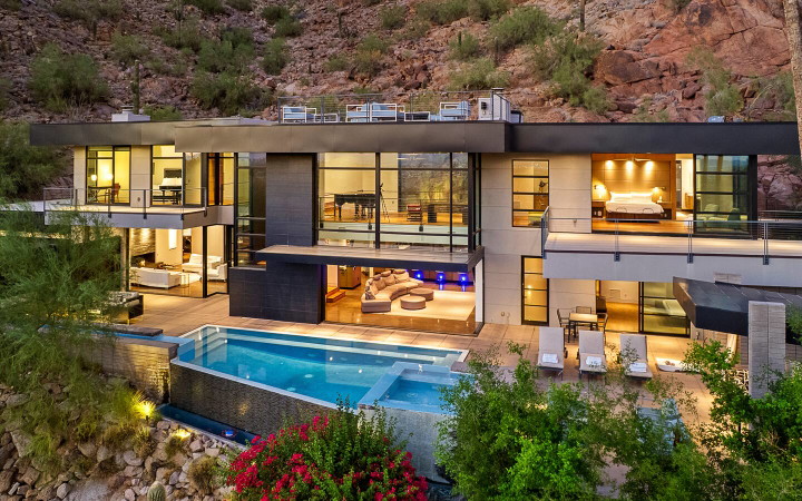 5br Camelback | Heated Infinity Pool, Spa & Views - Phoenix, AZ