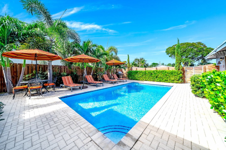 Heated Pool! Large Pool Deck+close To Beach! - Fort Lauderdale