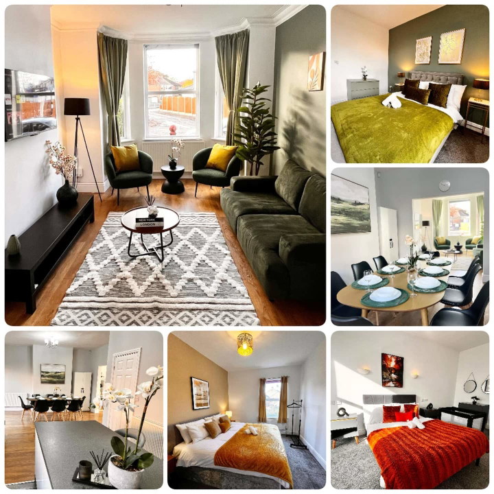 Spacious 6 Bed Home With Garden | Altrincham - Knutsford