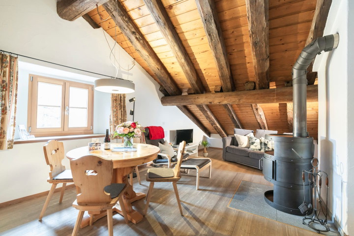 Chesa Michel/ Morteratsch  Attic Apartment In Bever - Samaden