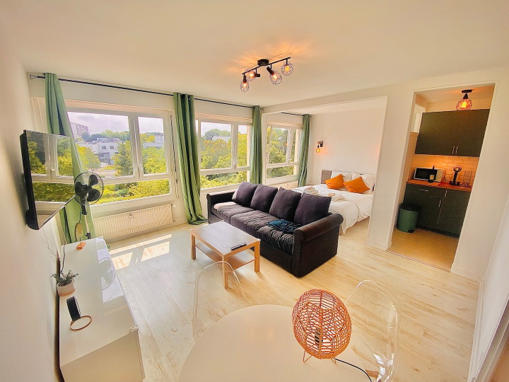 Cozy Apartment, Private Parking, Near Chu/center - Reims