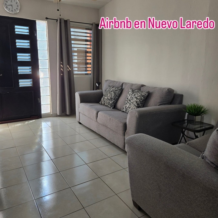 Casa Perlita: Equipada Para Semanas O Meses. - Nuevo Laredo
