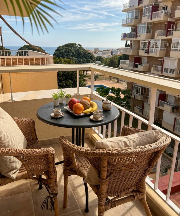 Apartment With Terrace, Pool & Near The Beach - Benalmádena