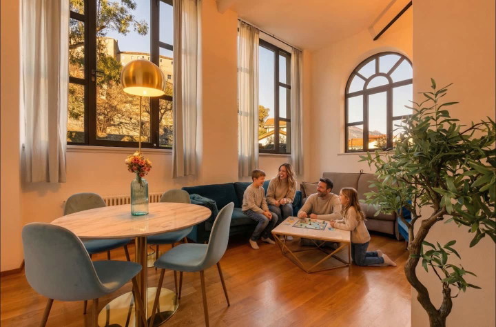 {The Queens House} Excellence. Loft For 8 People - Switzerland